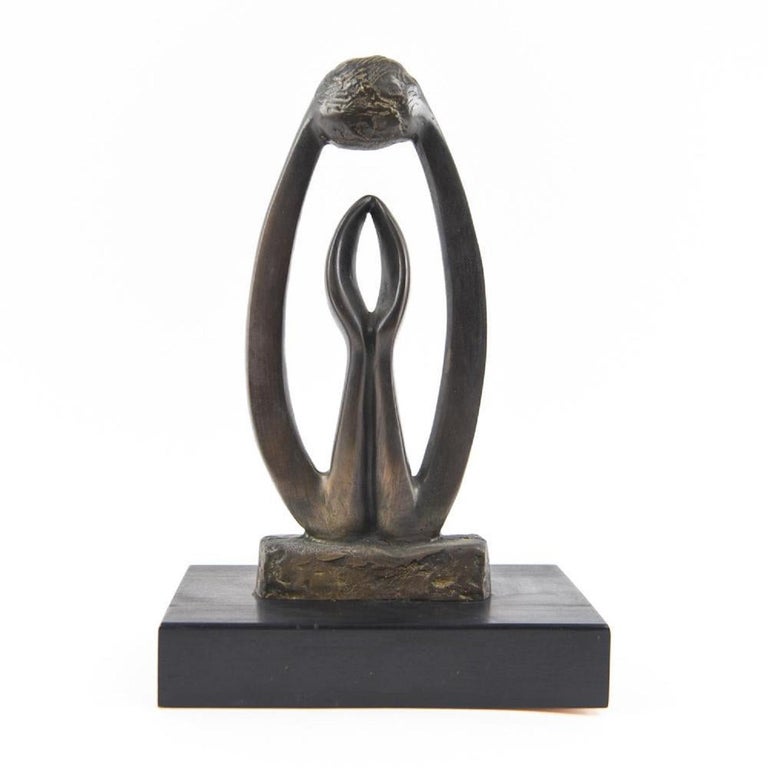 Yael Shalev - Mid Century Mod Abstract Modern Portrait Israeli Girl ...