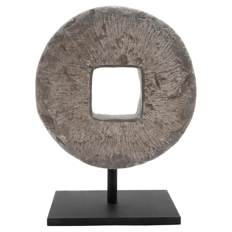 Yagen Stone Disc, circa 1900 For Sale at 1stDibs