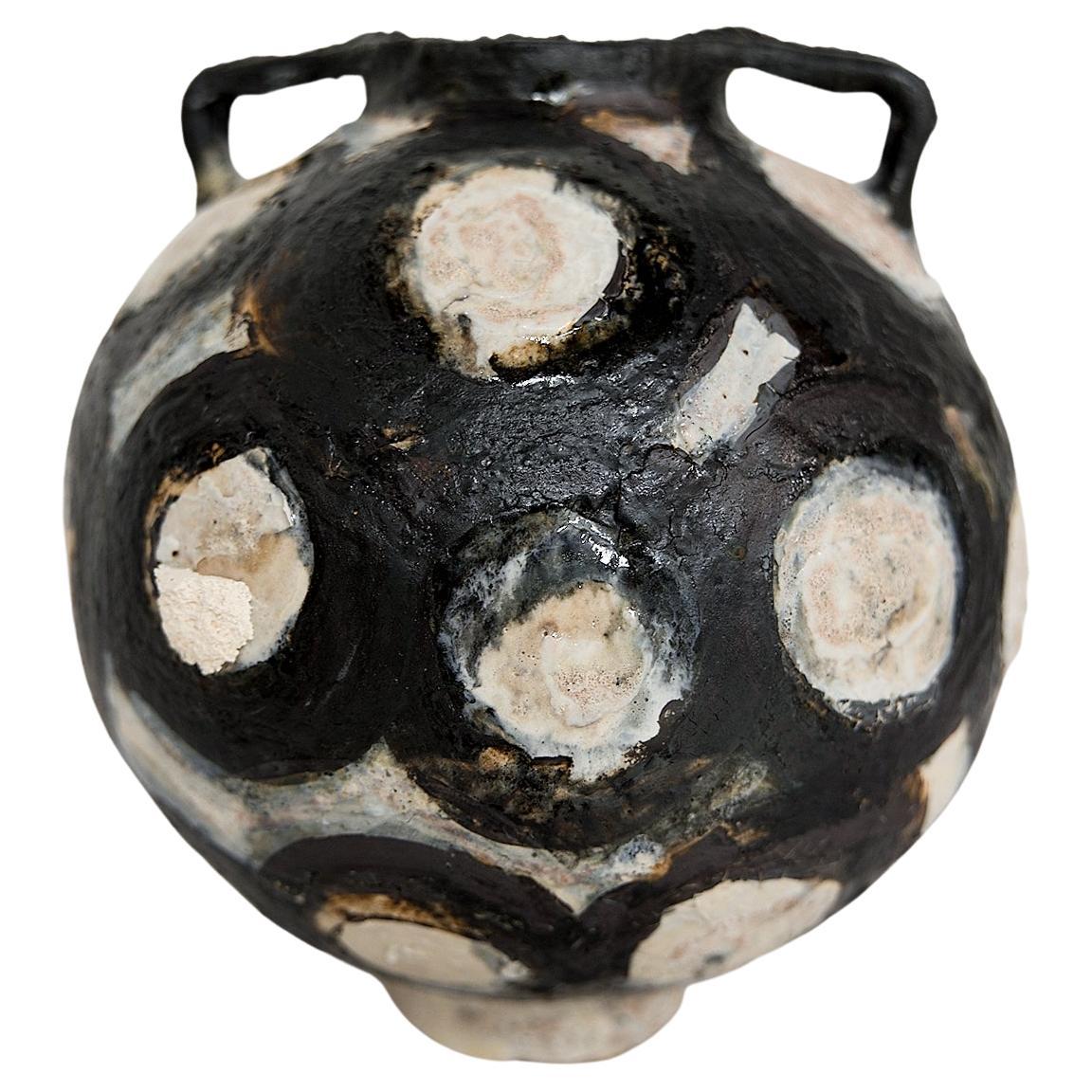 Yakishime Moon Art Vase III at 1stDibs