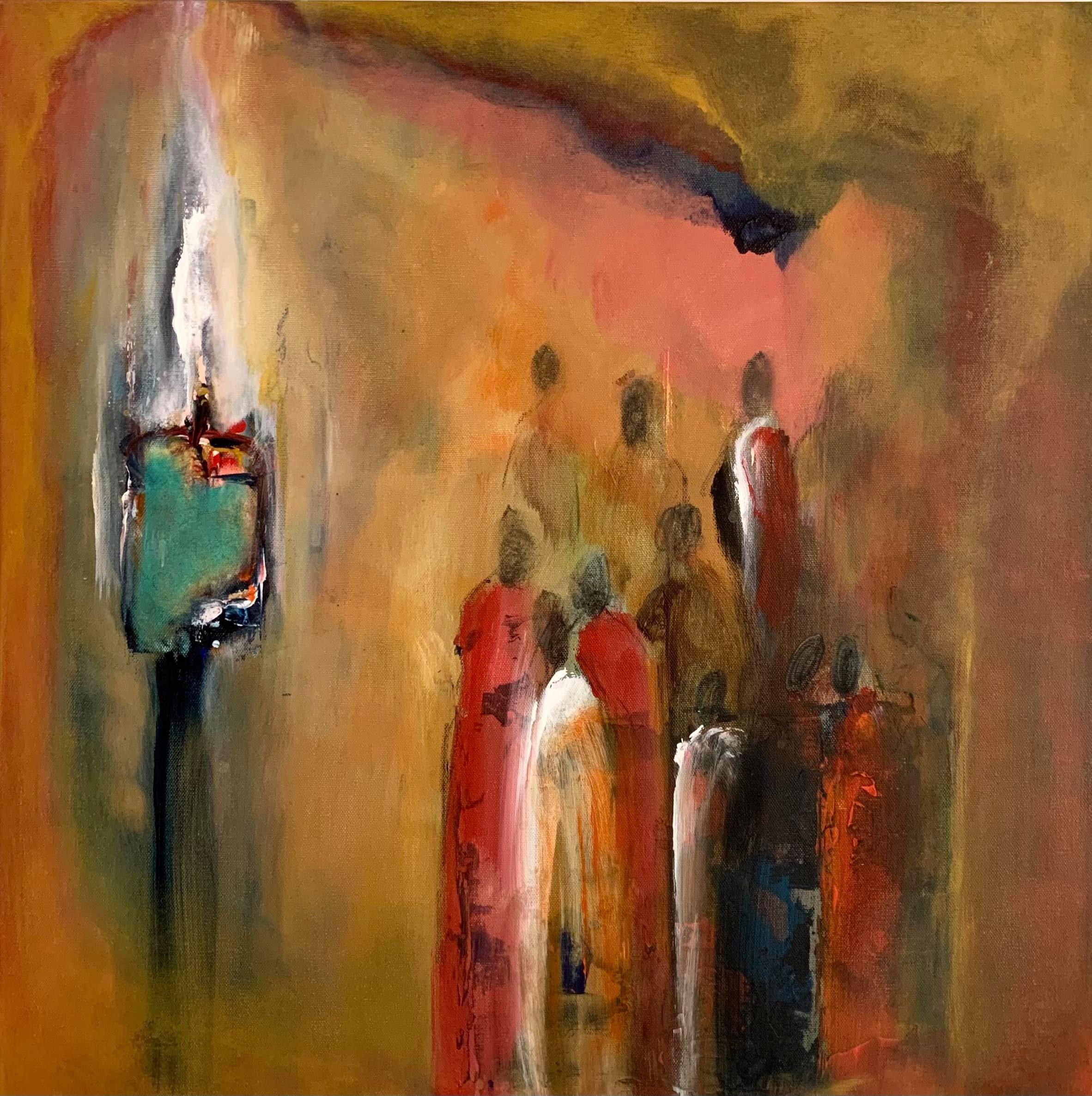 Yamilet Sempe Abstract Paintings - 6 For Sale at 1stDibs
