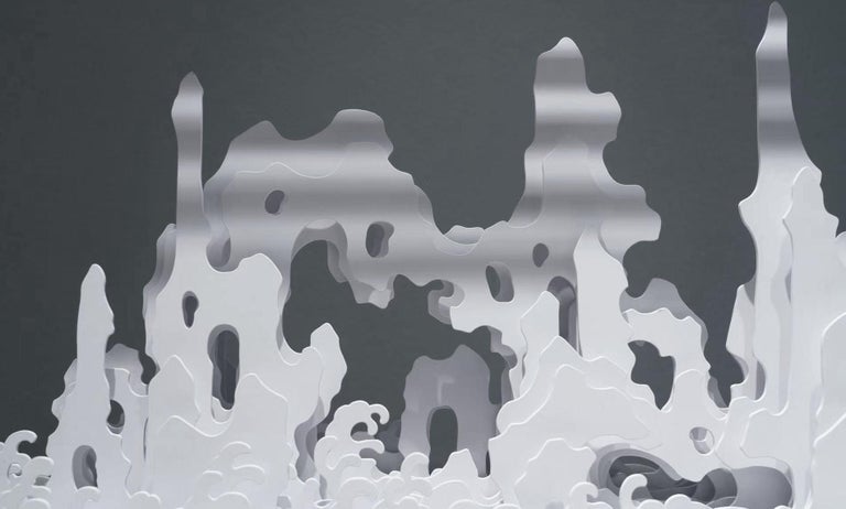 Yang Dongying - Modern Impressive Super-Flat Sculpture- Landscape For ...