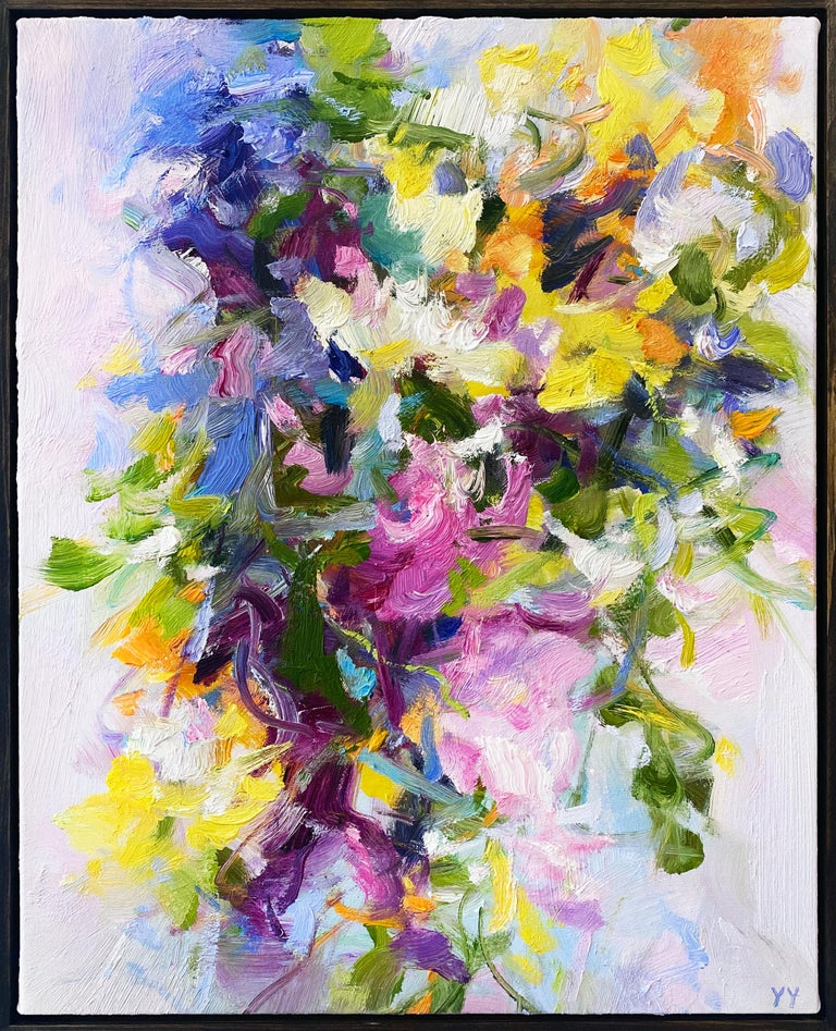 Yangyang Pan - Abstract Expressionist Painting by Yangyang Pan 'Sunny ...