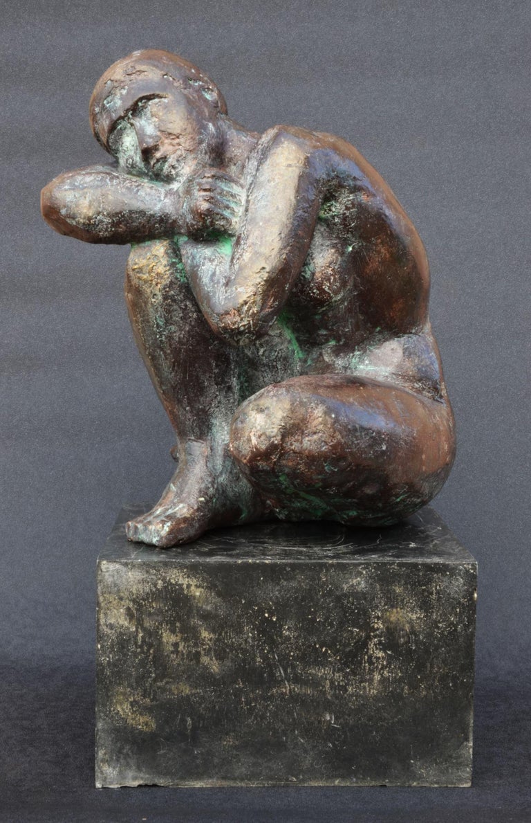 Yann Guillon - Thought by Yann Guillon - Contemporary Bronze Female ...