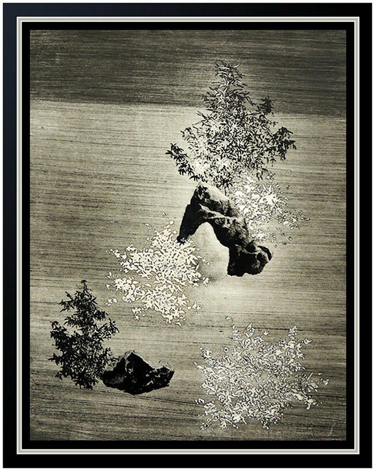 Yannick Ballif - Yannick Ballif Color Carborundum Etching HAND SIGNED ...