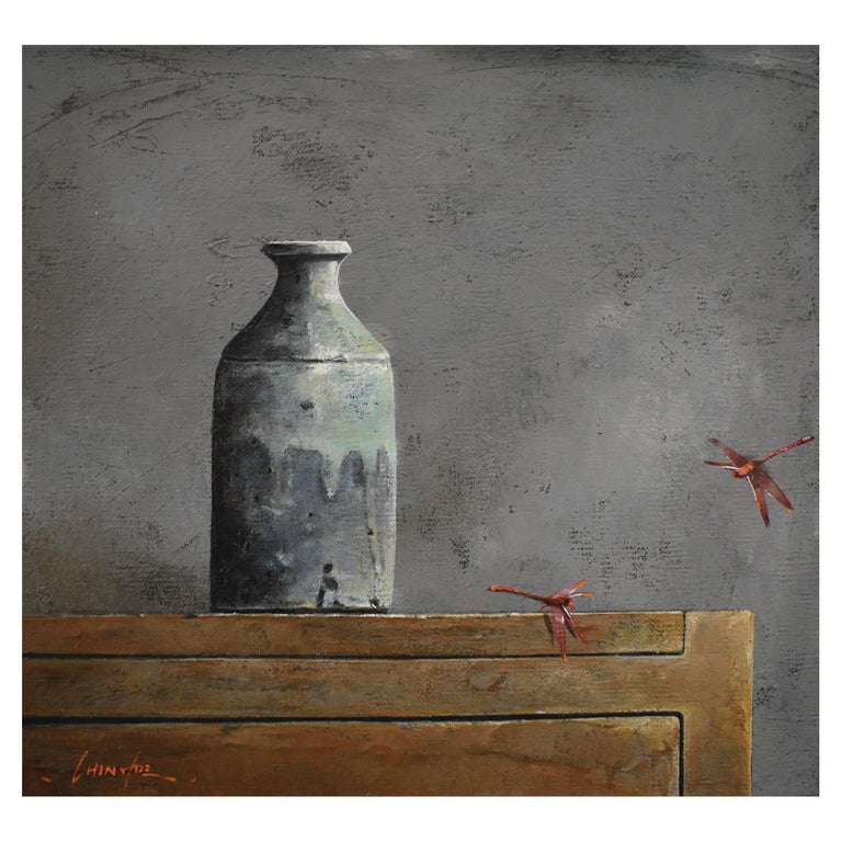 Yap Chin Hoe - Joy in the Mundance II, Red Dragonflies and Ceramic ...