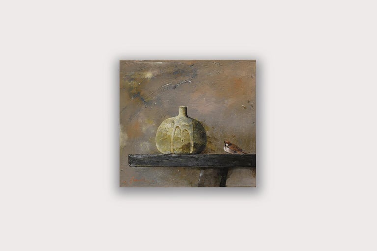 Yap Chin Hoe - Joy In The Mundane I, Sparrow and ceramic porcelain ...