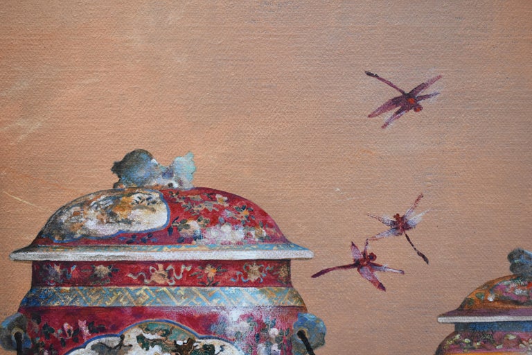 Yap Chin Hoe - "Making Memories V", Peranakan Baba Nyonya ceramic ...