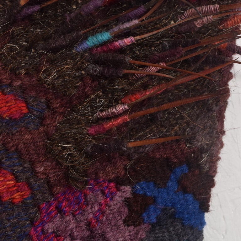 YAQUI Tribe Native American Indian Wall Art Tapestry Mixed Weave Red ...