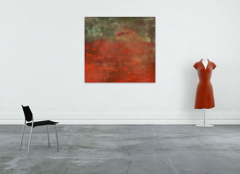 Yari Ostovany - Simorgh Descending VIII (Abstract Painting) For Sale at ...