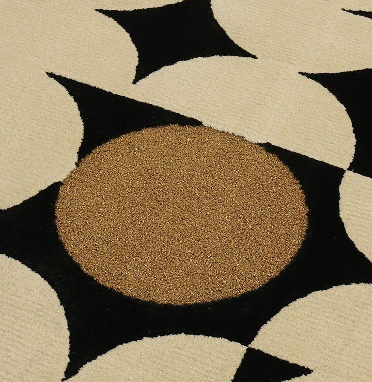 Yarsa Rug in Hand-Tufted Wool and Botanical Silk at 1stDibs