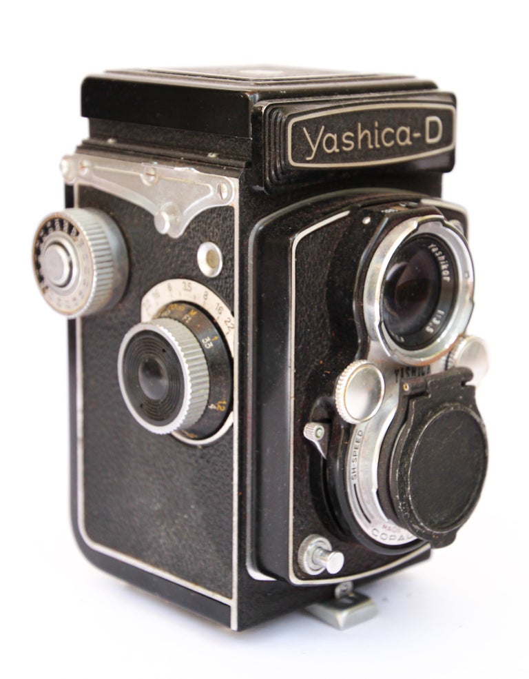 Yashica-D Camera with Case and Accessories, circa 1958 at 1stDibs