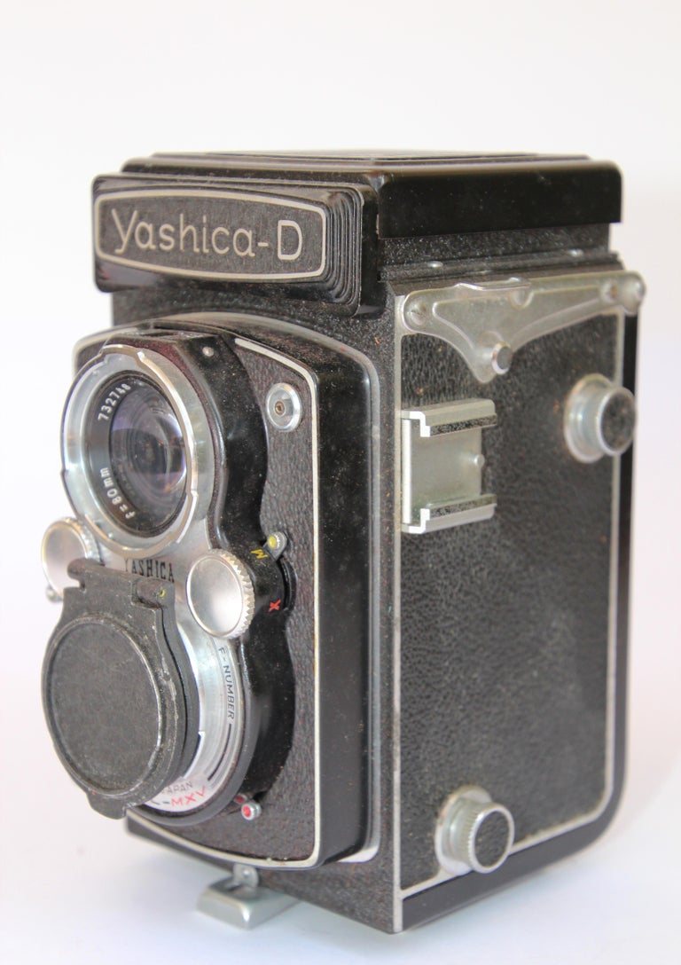 Yashica-D Camera with Case and Accessories, circa 1958 at 1stDibs