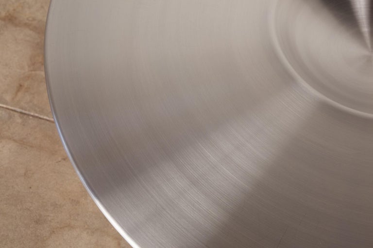 Yasuhiro Shito for Cattelan Stainless Steel "Alien" Coffee Table at 1stDibs