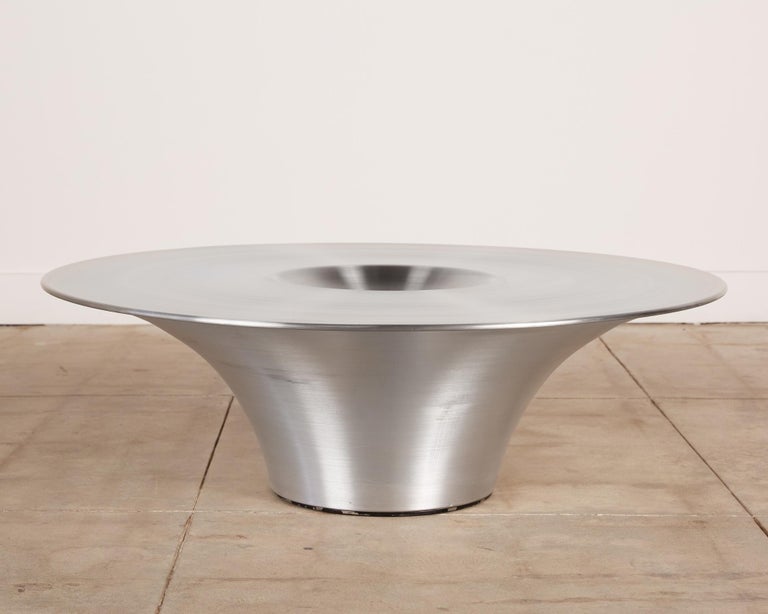 Yasuhiro Shito for Cattelan Stainless Steel "Alien" Coffee Table at 1stDibs