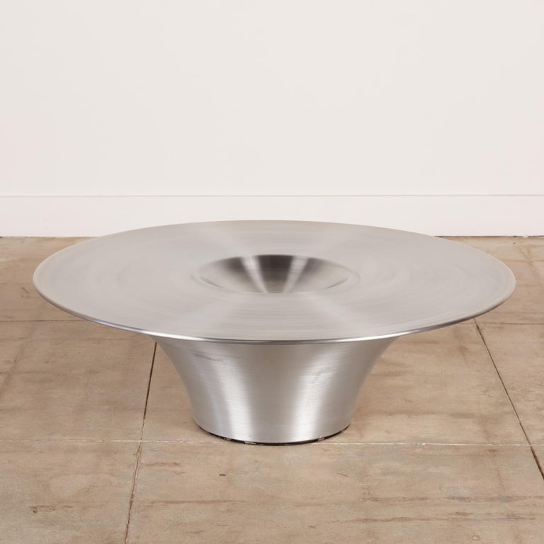 Yasuhiro Shito for Cattelan Stainless Steel "Alien" Coffee Table at 1stDibs