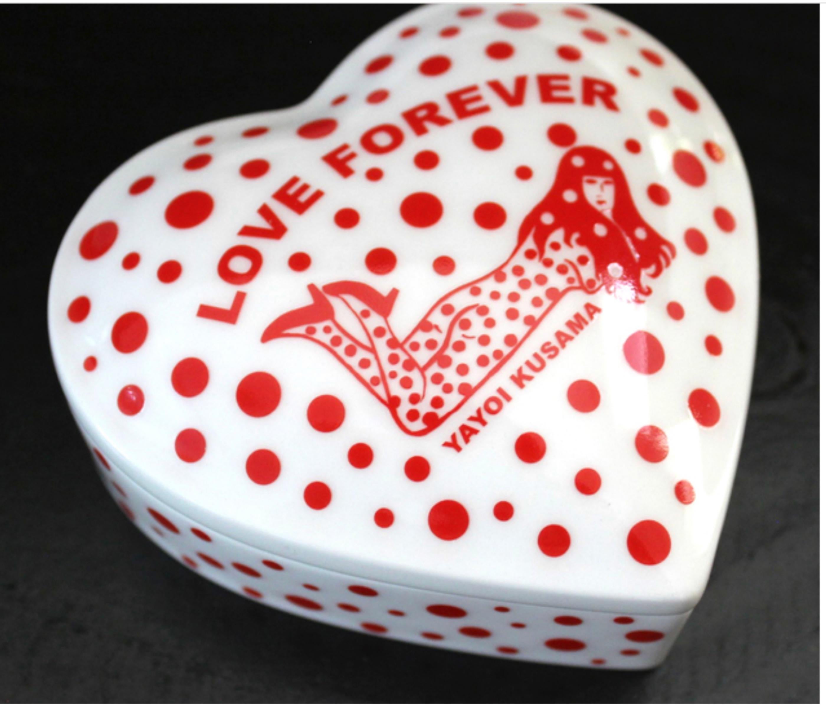 Yayoi Kusama - Yayoi Kusama Love Forever Ceramic Bowl and Cover For ...