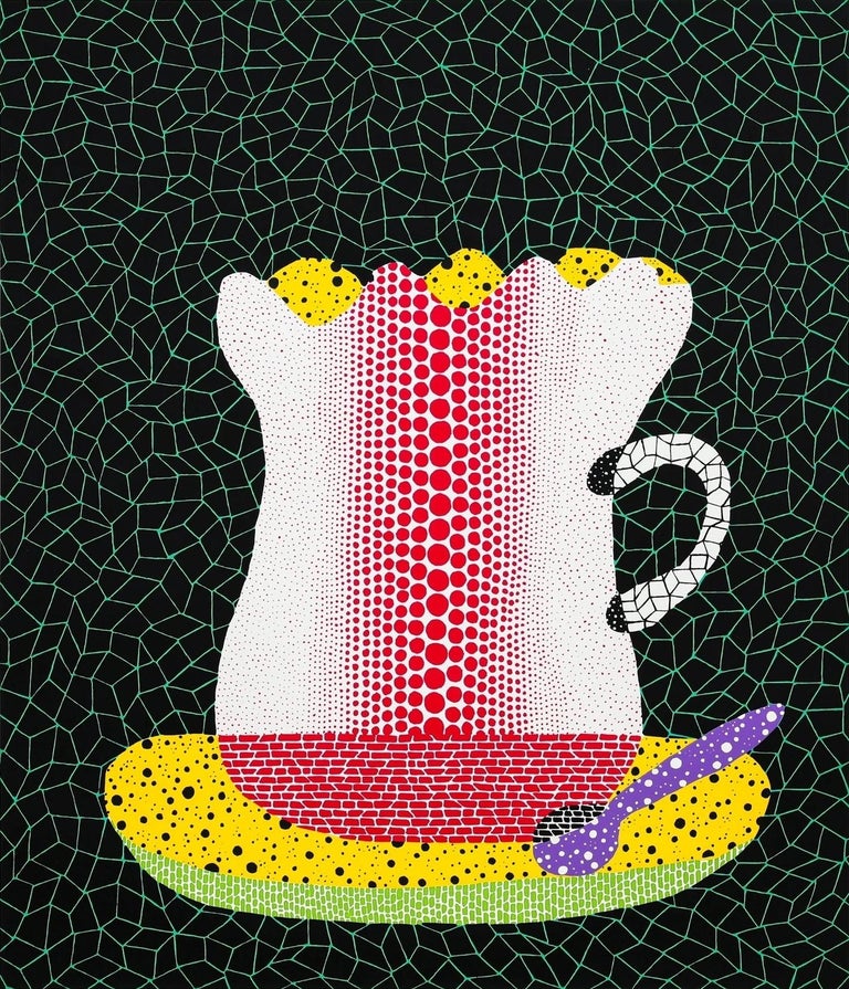 Yayoi Kusama - Coffee Cup For Sale at 1stDibs
