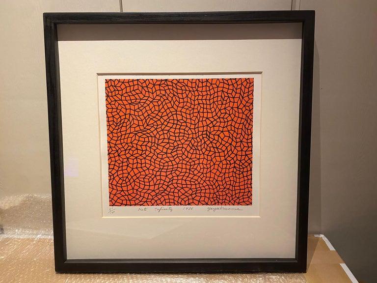 Yayoi Kusama - Infinity Nets (1986). Screenprint. Limited Edition 51/ ...