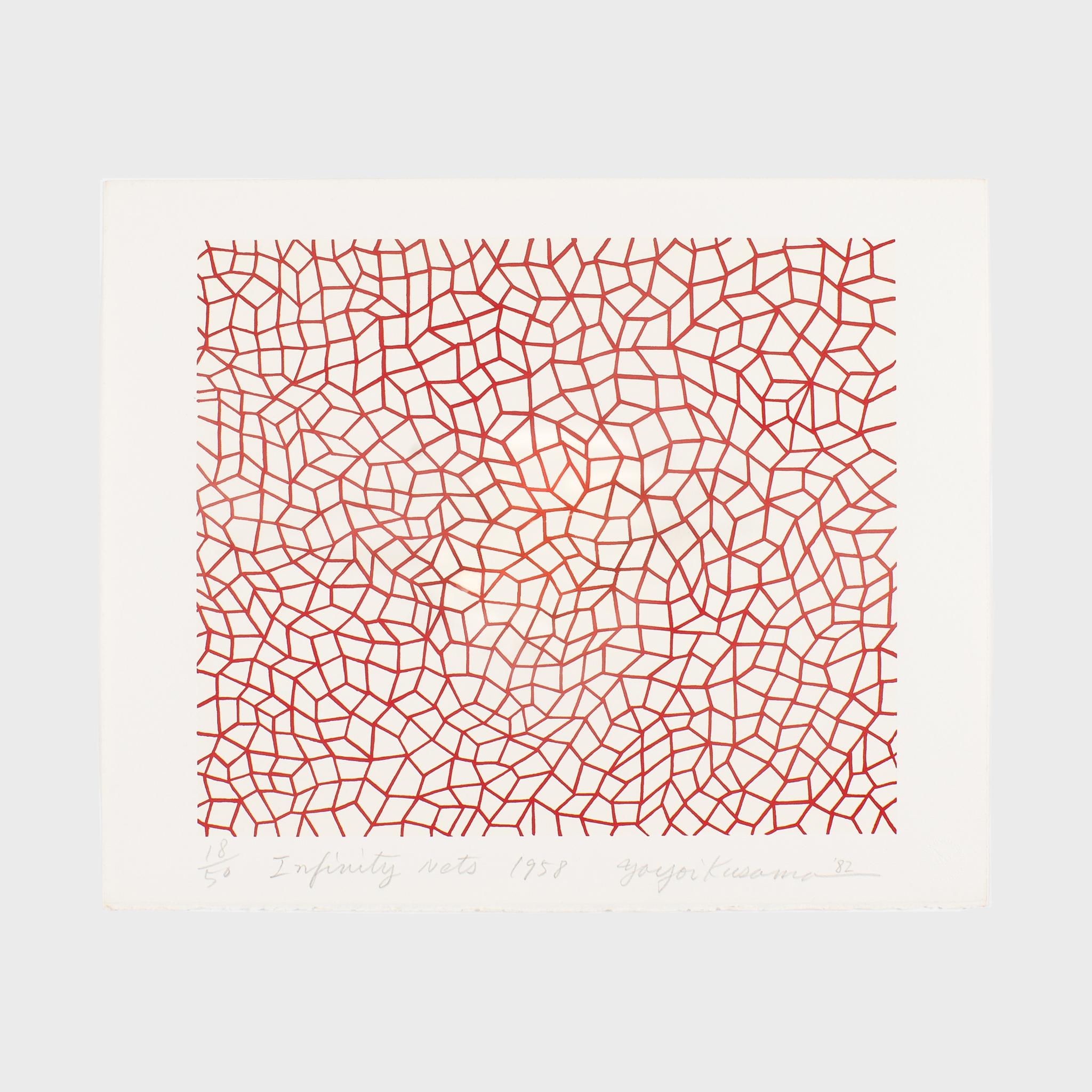 Yayoi Kusama - Infinity Nets For Sale at 1stDibs