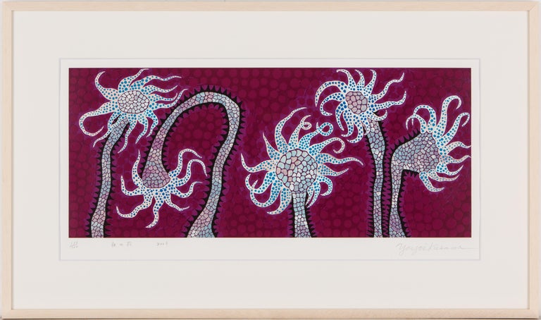 Yayoi Kusama - Night Flowers (A), 2003, Screenprint by Yayoi Kusama ...