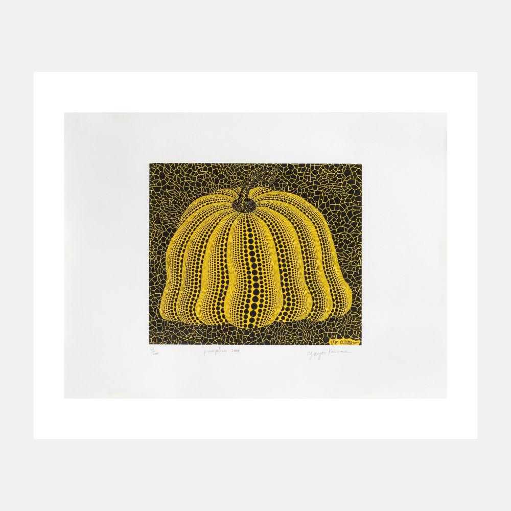 Yayoi Kusama - Pumpkin 2000 (Yellow) For Sale at 1stDibs