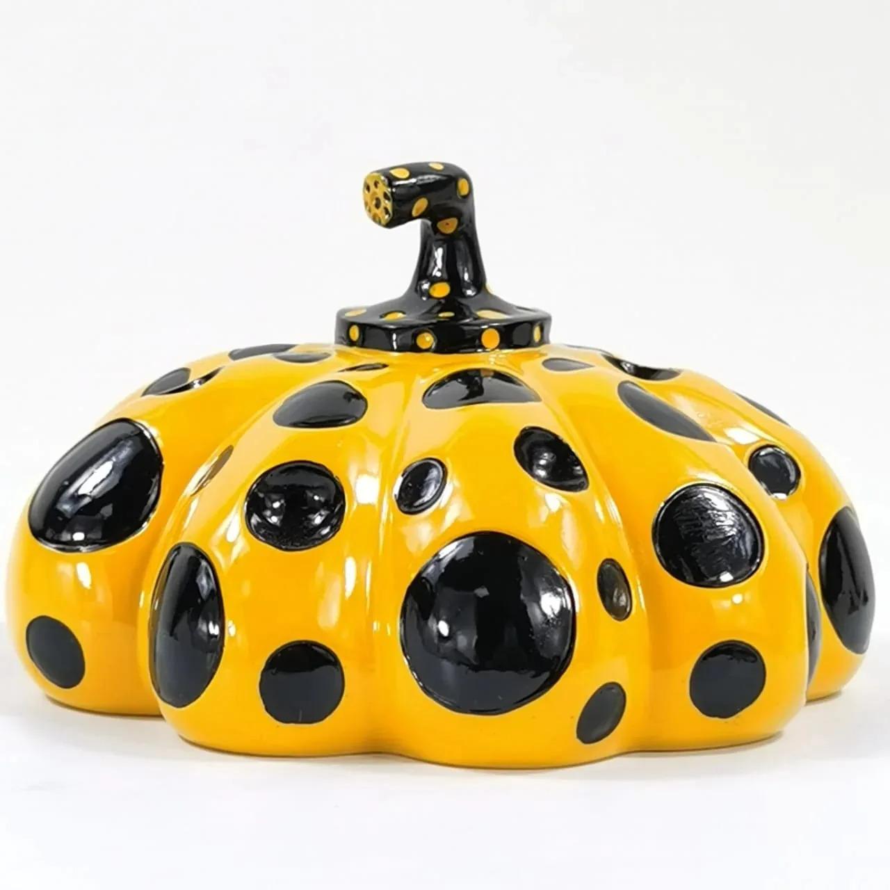 Yayoi Kusama - Pumpkin Cast Resin Figure - Naoshima, Purple by Yayoi ...