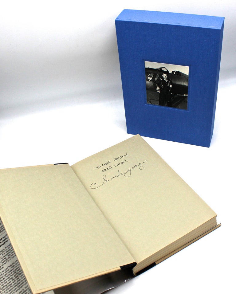 Yeager An Autobiography, Signed by Chuck Yeager, Early Printing, 1985 ...