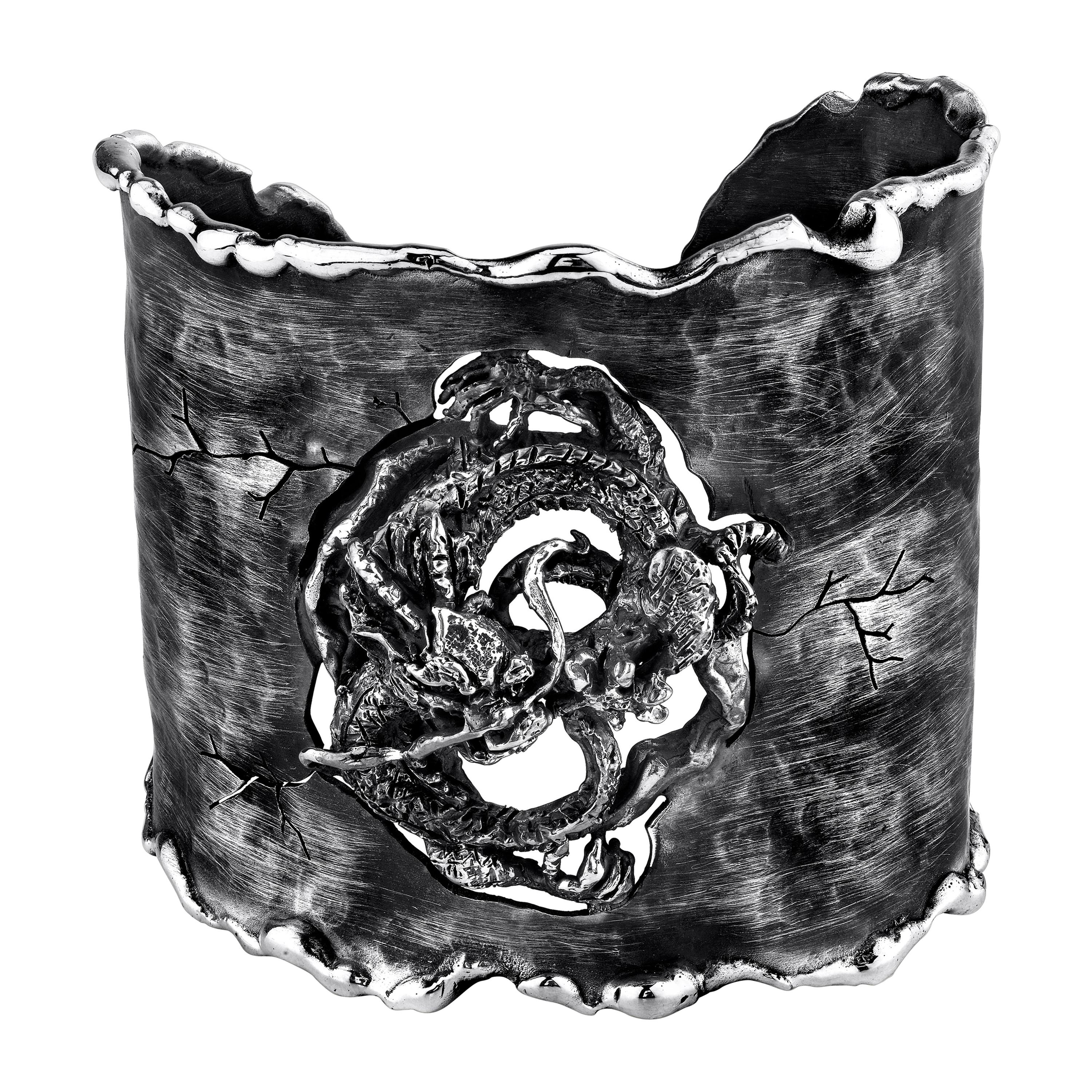 TIFFANY Dragon Fly Cuff Bracelet at 1stDibs | tiffany dragonfly cuff ...