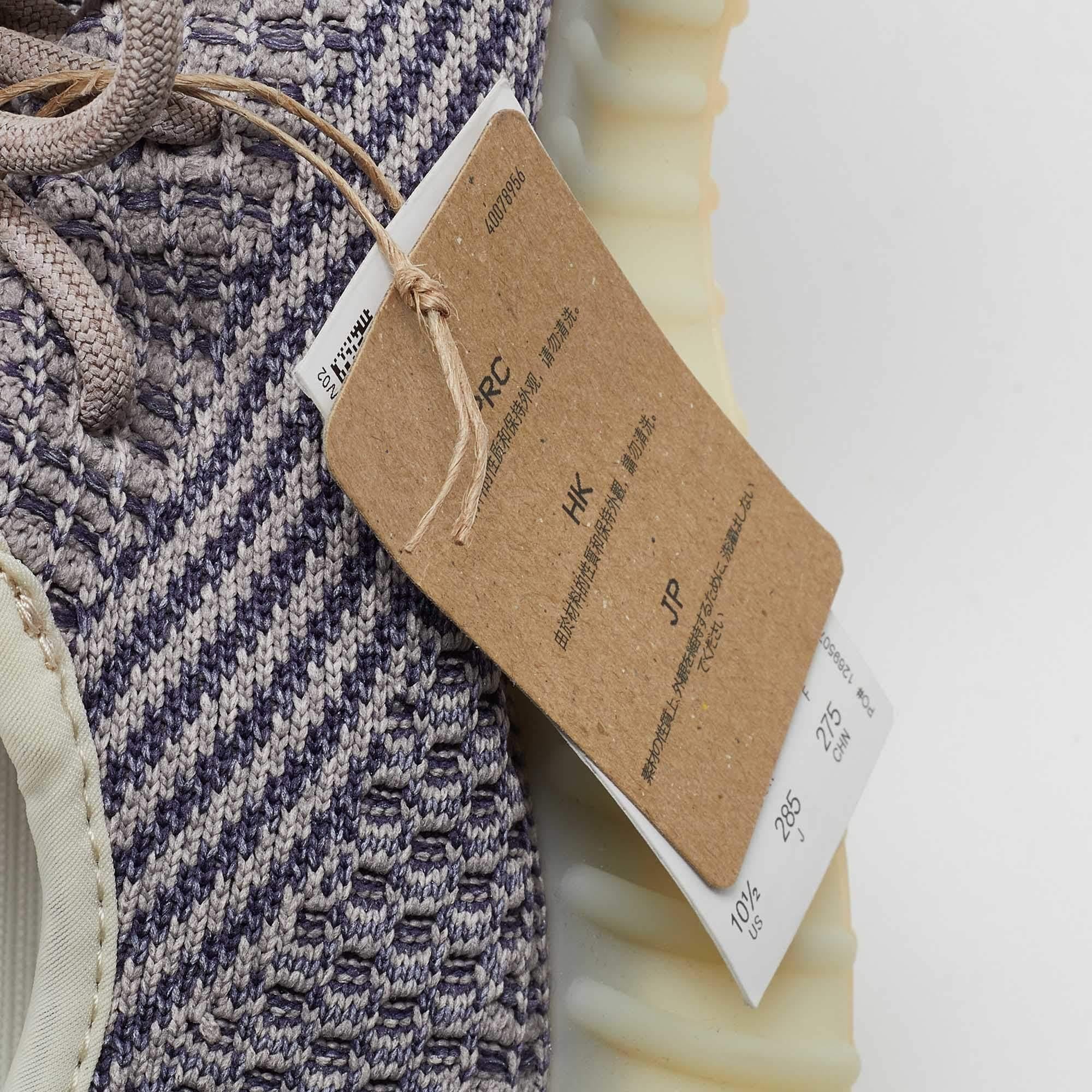 Yeezy x Adidas Multicolor Knit Fabric Boost 350 V2 Ash Pearl Sneakers ...