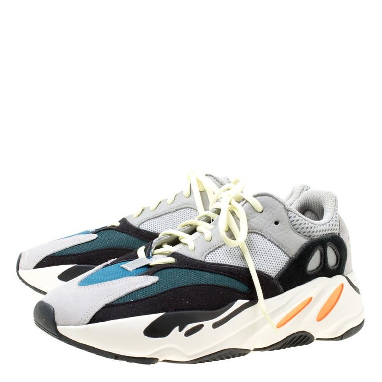 Yeezy x Adidas Multicolor Mix Media Boost 700 Wave Runner Sneakers Size ...