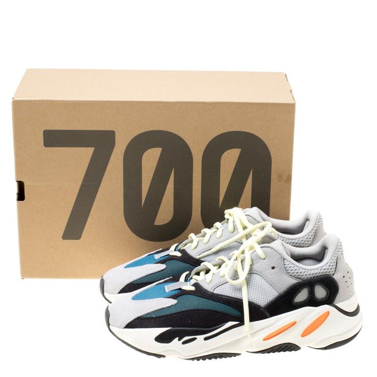 Yeezy x Adidas Multicolor Mix Media Boost 700 Wave Runner Sneakers Size ...
