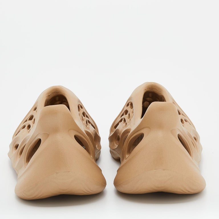Yeezy x Adidas Ochre Rubber Foam RNNR Sneakers Size 43 at 1stDibs