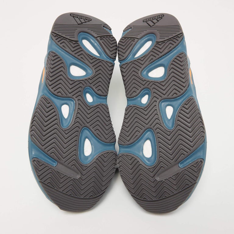 Yeezy x Adidas Tricolor Mesh Suede Boost 700 Faded Azure Sneakers Size ...