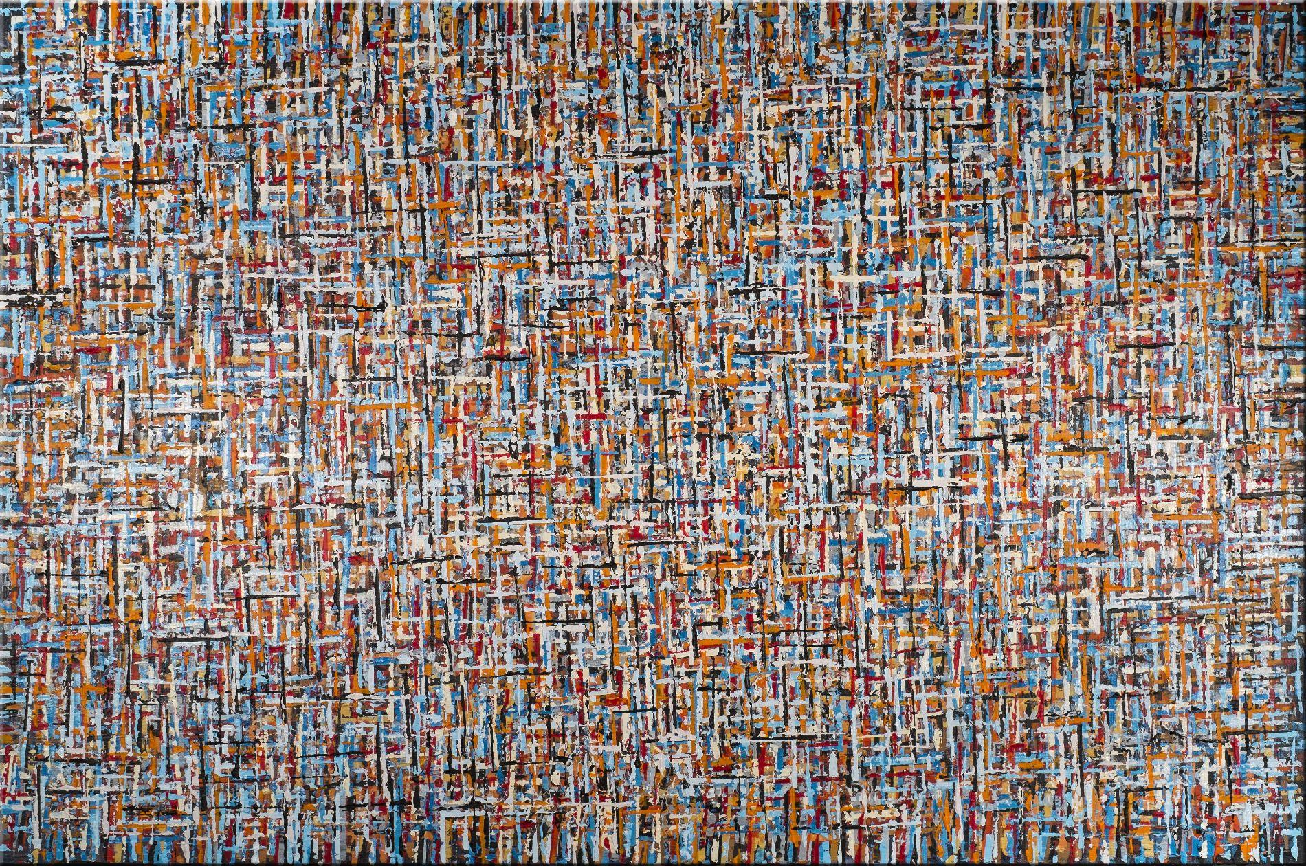 Yehan Wang - "J1011", Painting, Acrylic on Canvas For Sale at 1stDibs