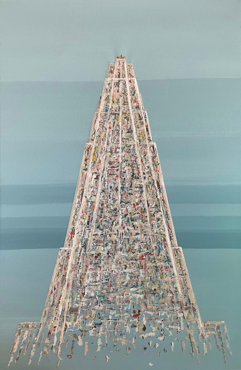 Yeji Moon - Rockefeller Center in the Morning For Sale at 1stDibs