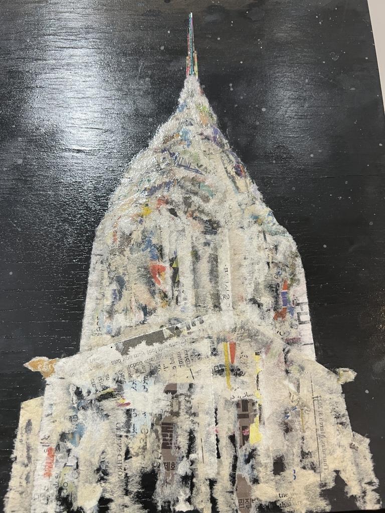 Yeji Moon - Chrysler Building at Night For Sale at 1stDibs