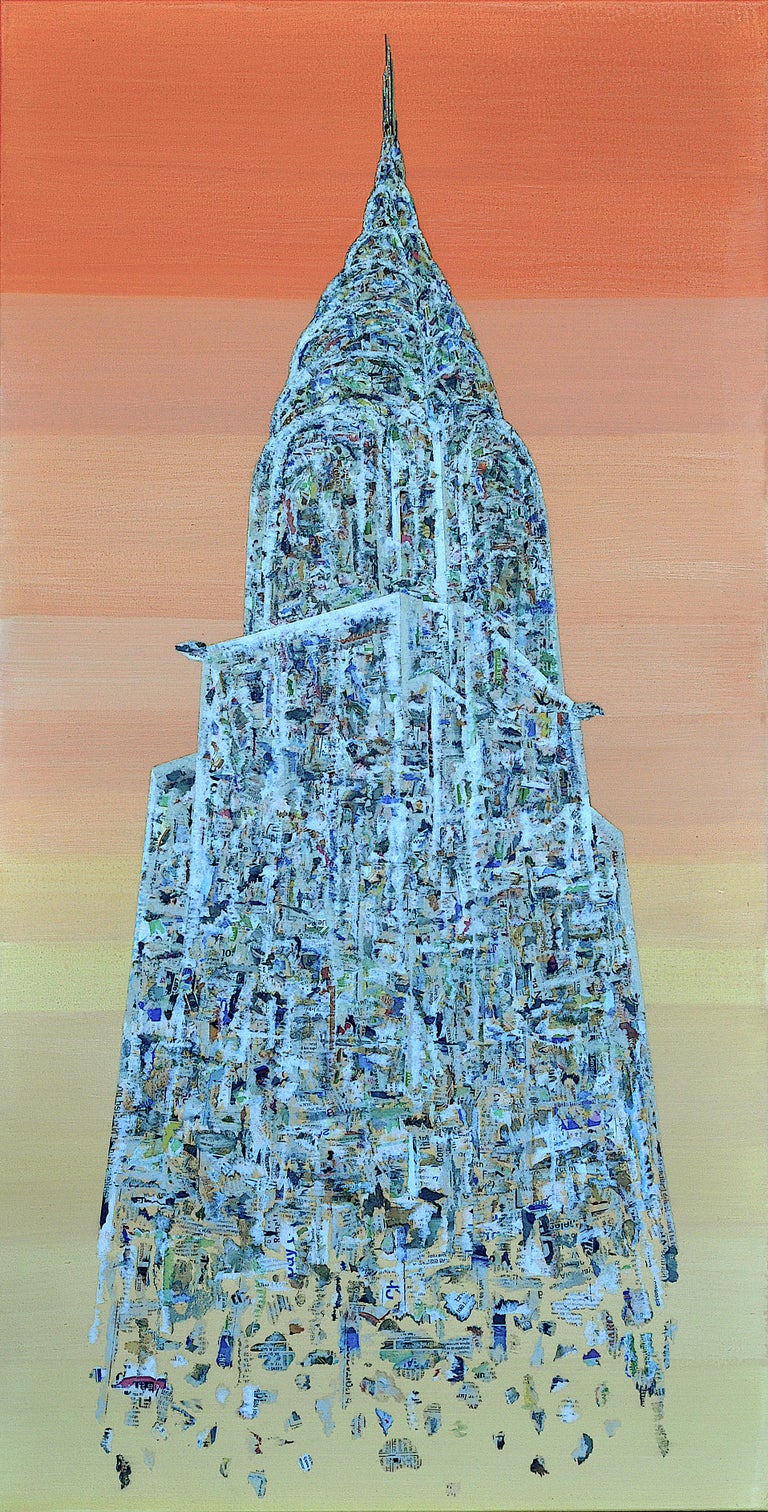 Yeji Moon - Chrysler Building at Sunset For Sale at 1stDibs