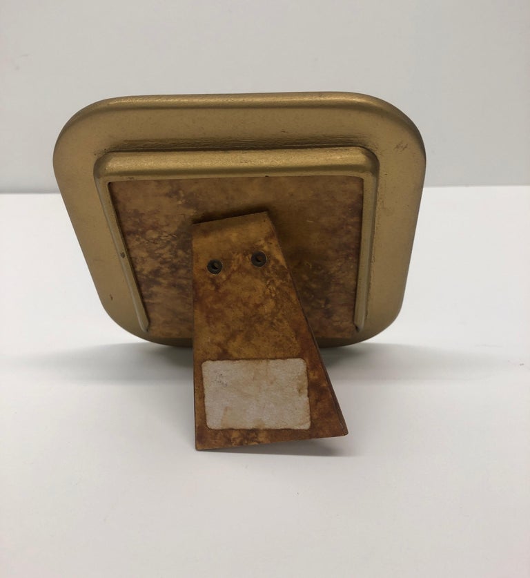 Yellow and Orange Enameled Square Decorative Picture Frame at 1stDibs ...