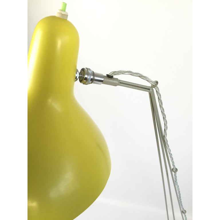 Yellow Architectural Floor Lamp by Bernard Schottlander, 1950s at ...