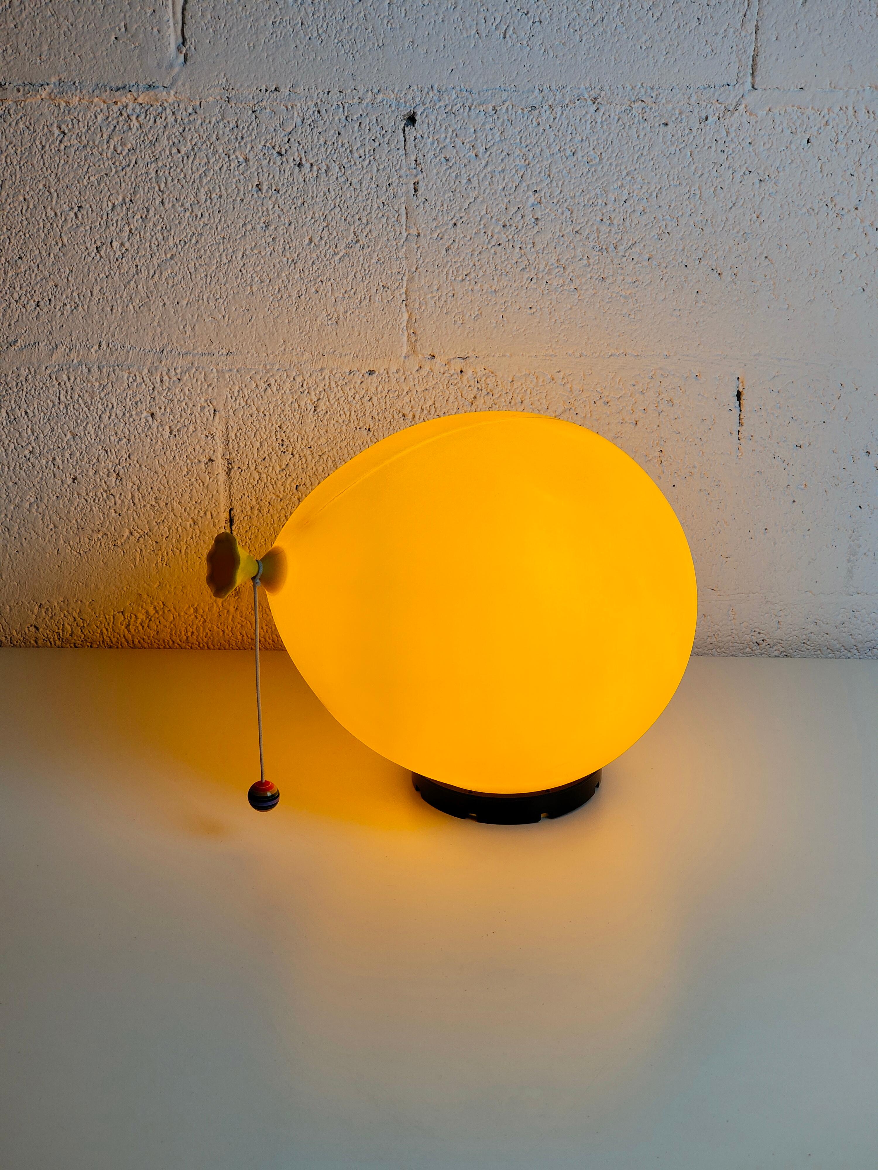 Yellow Balloon Wall Lamp by Yves Christin for Bilumen, 1970s For Sale ...