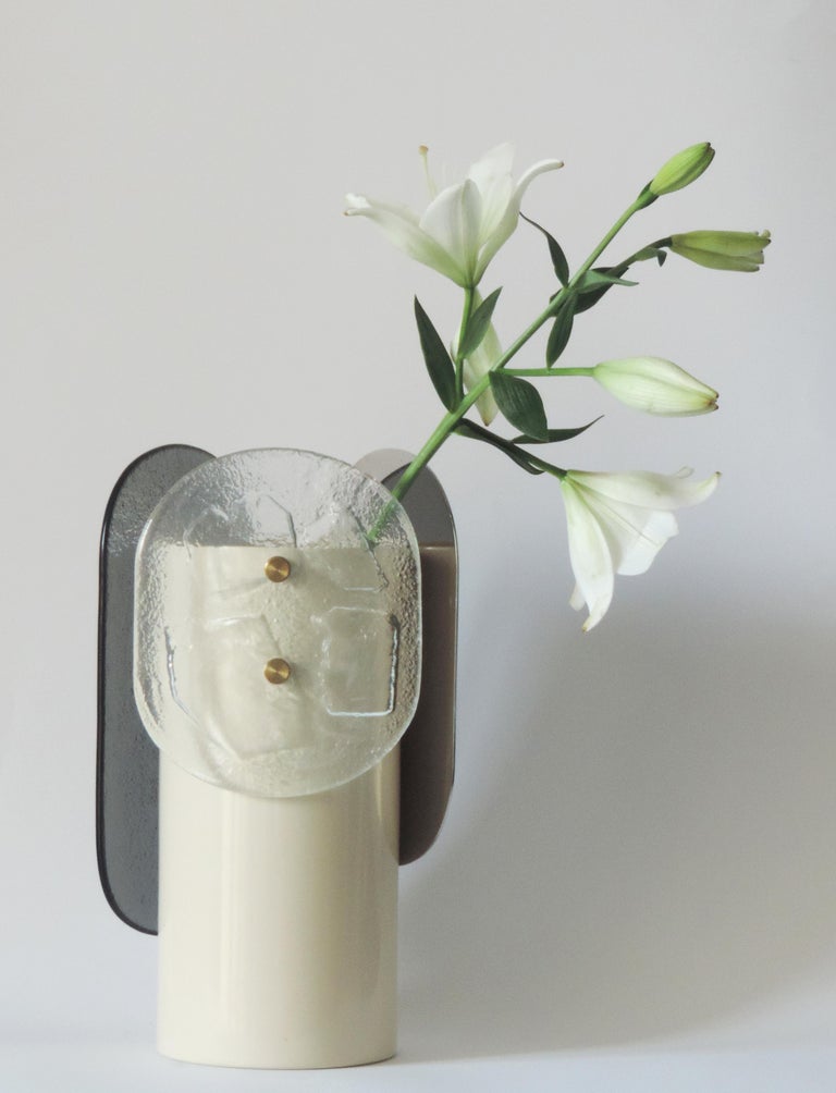 Yellow Chroma Vase by Saccal Design House For Sale at 1stDibs