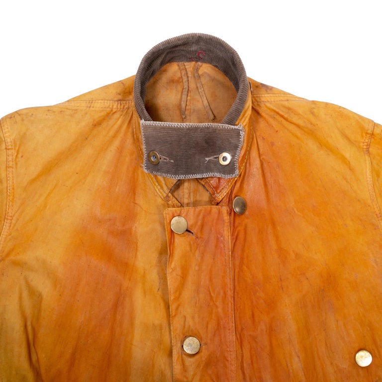 Yellow Cowboy Slicker For Sale at 1stDibs