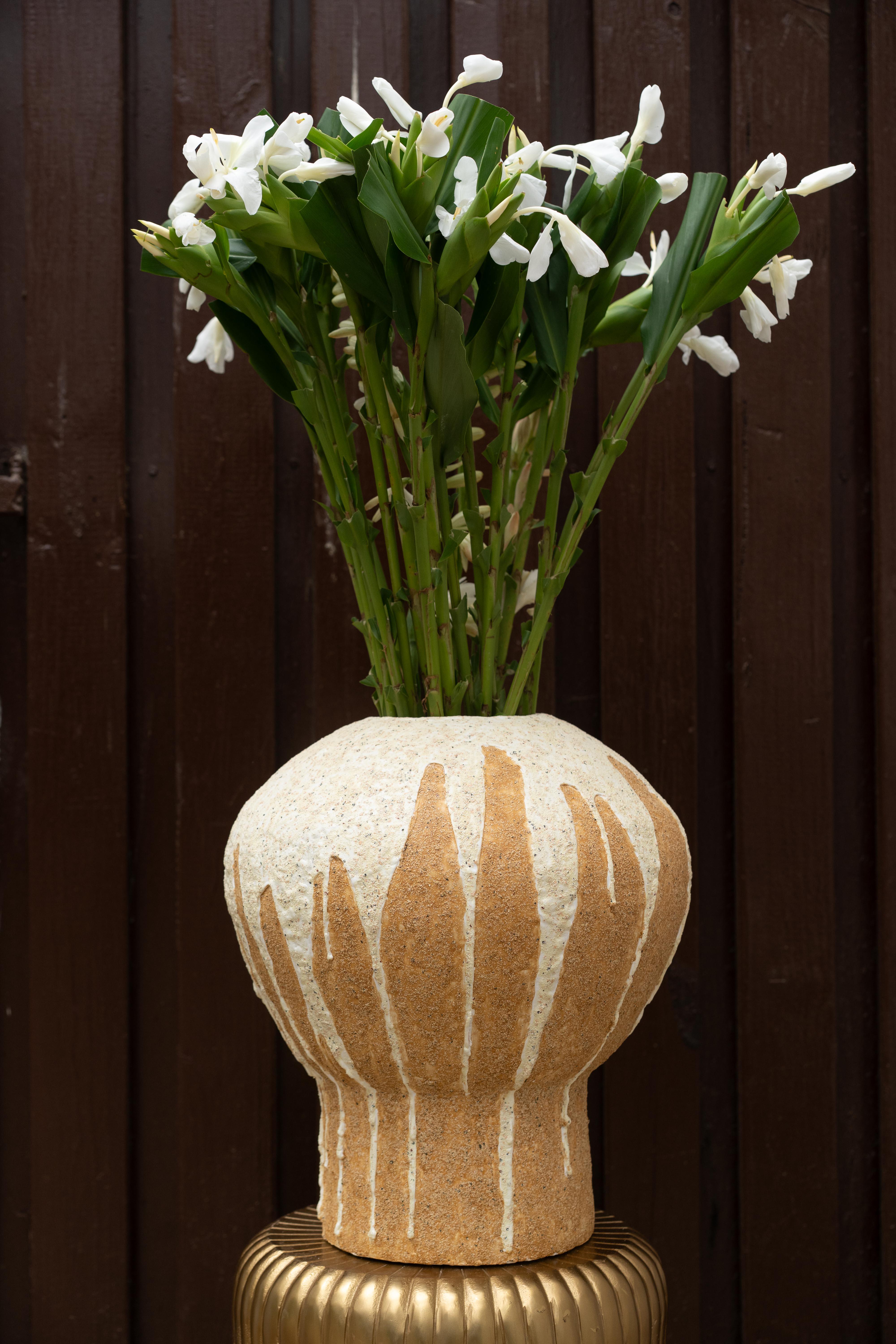 Yellow Drip Pot by Deetee Home For Sale at 1stDibs
