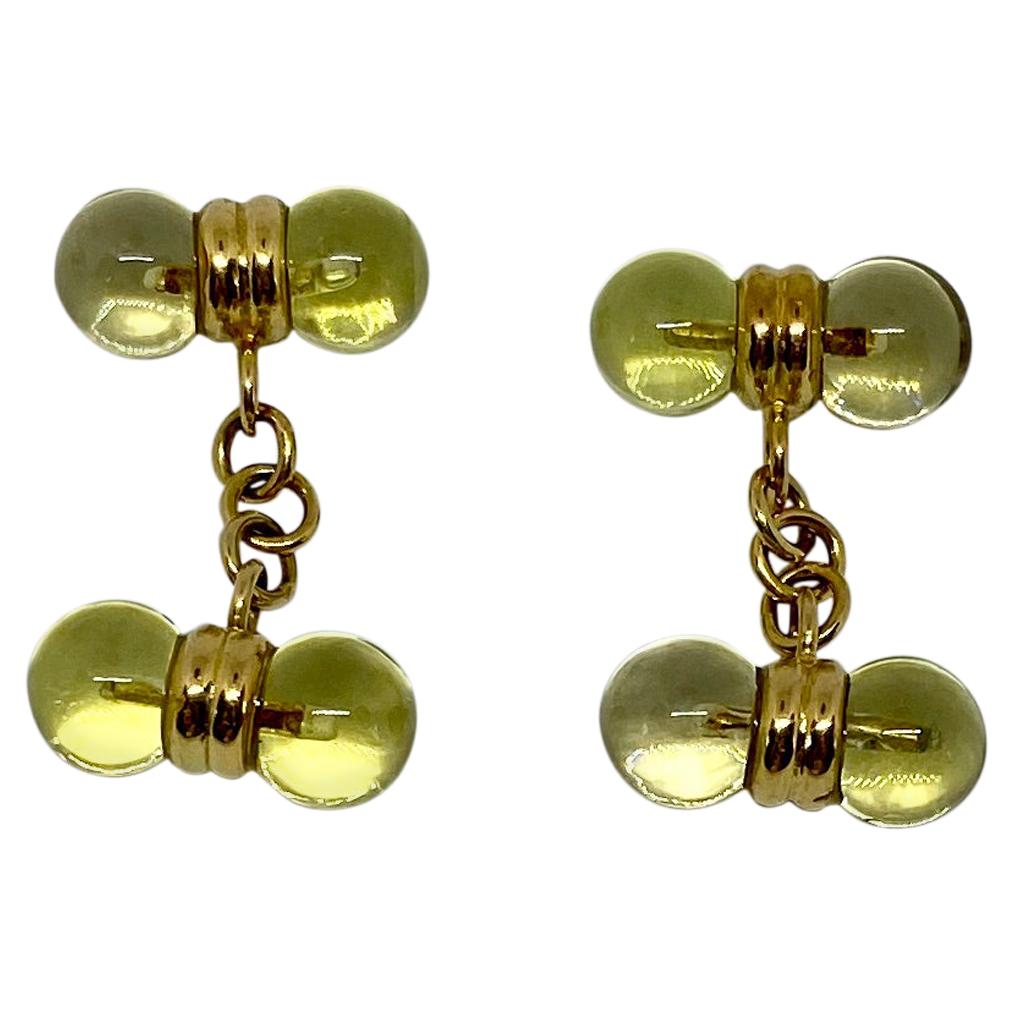 Yellow Gold Cufflinks For Sale at 1stDibs