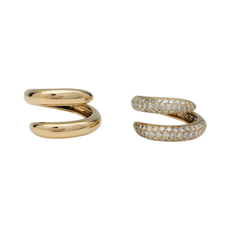 Yellow Gold Chaumet Rings "Tango" Collection, Diamonds at 1stDibs ...
