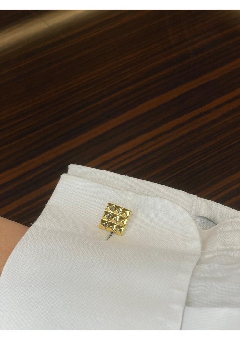 Yellow Gold Cufflinks For Sale at 1stDibs