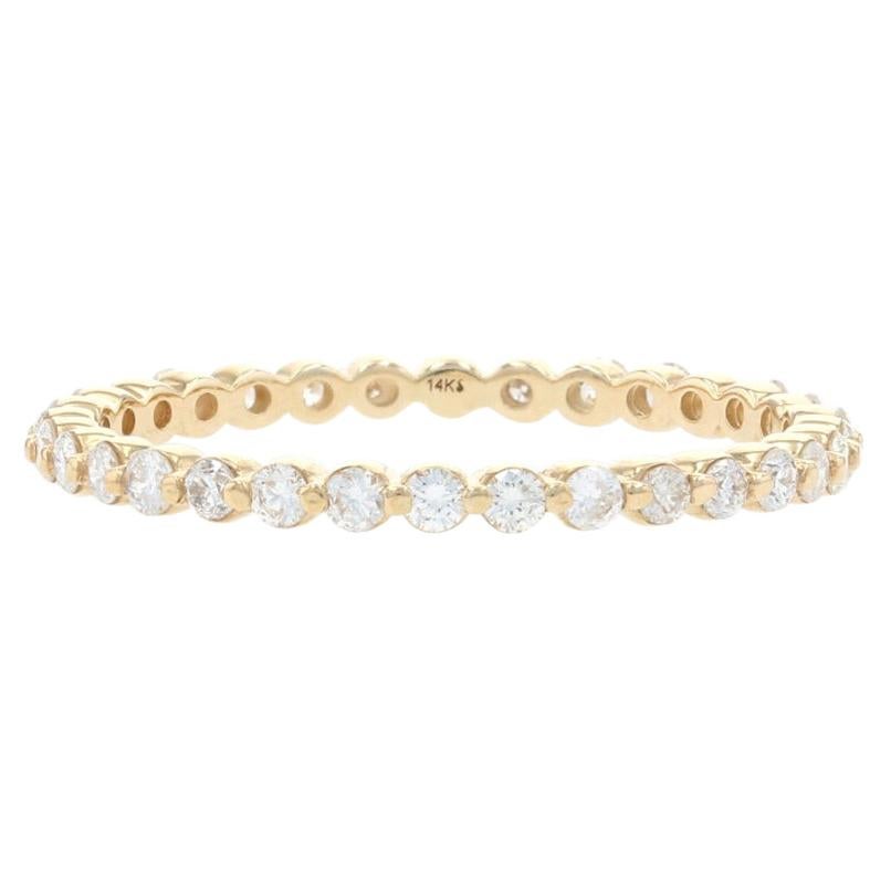 Ivanka Trump Diamond Gold Eternity Wedding Band Ring at 1stDibs