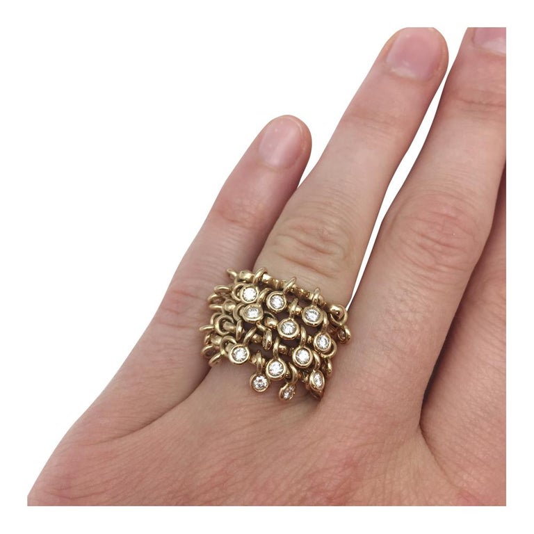 Dior Ring "Coquine" Collection Set with Diamonds at 1stDibs | dior ring set