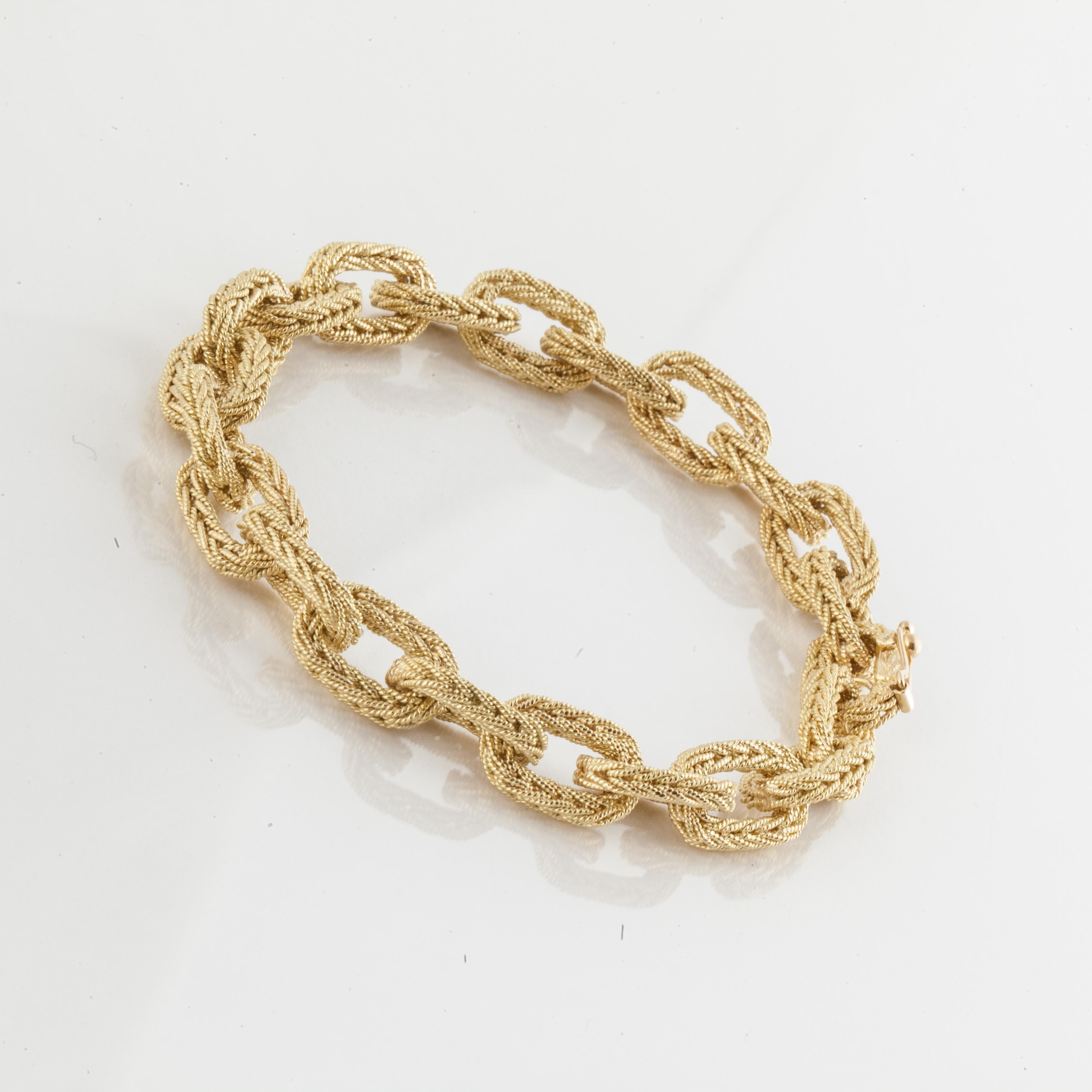 Woven Link Convertible Necklace in 18K Gold at 1stDibs | convertible ...