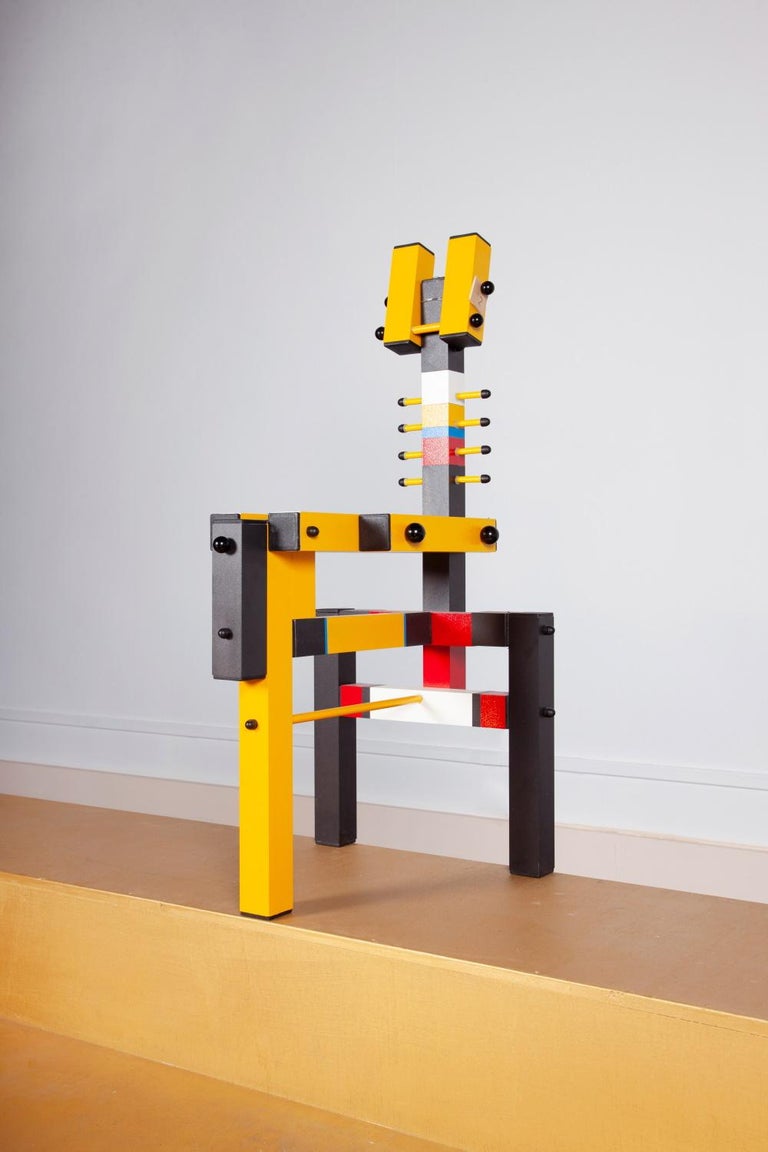 Yellow Lego Chair For Sale at 1stDibs